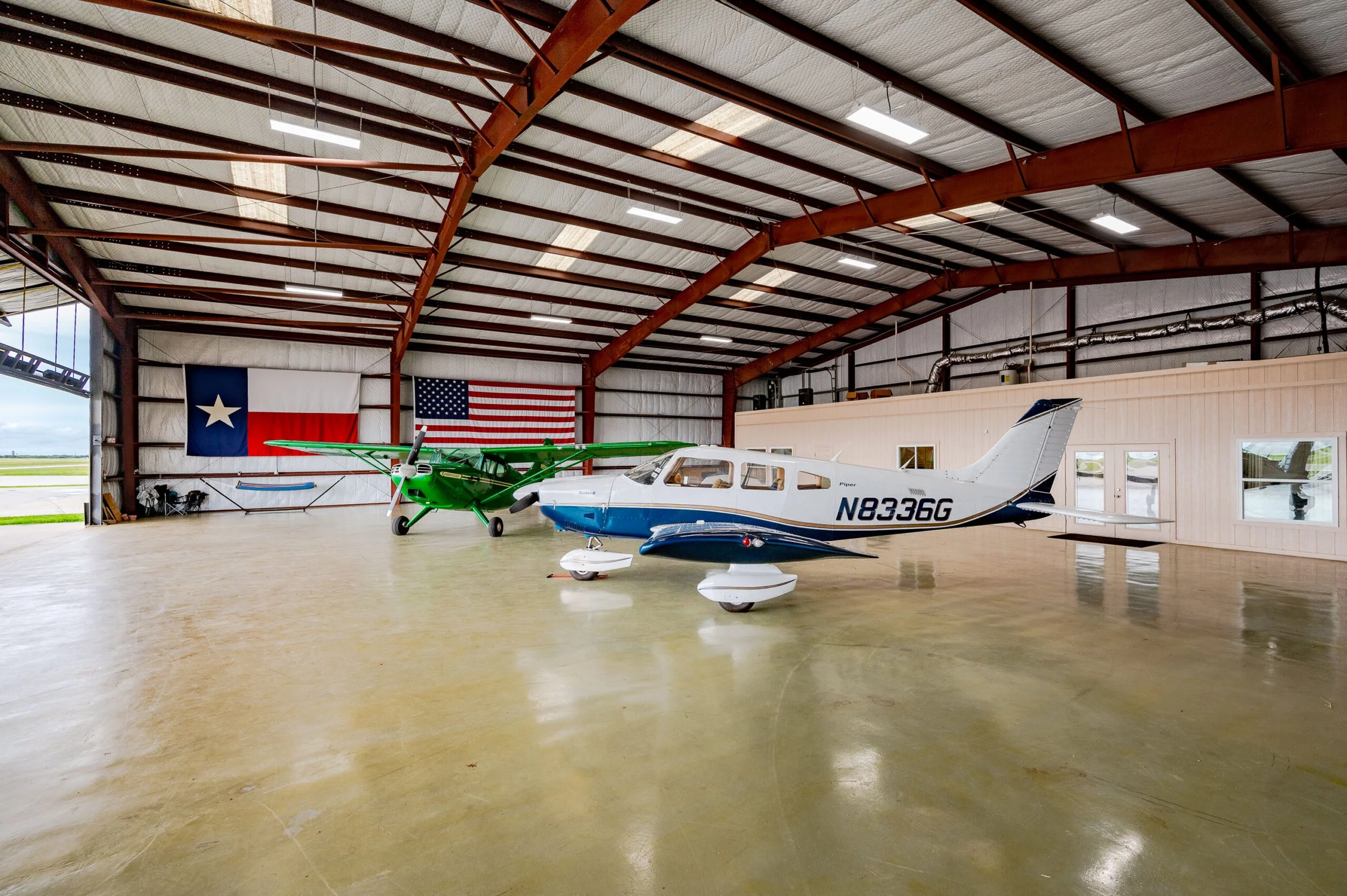 Airplane Hangars — Texas Steel Buildings & Components