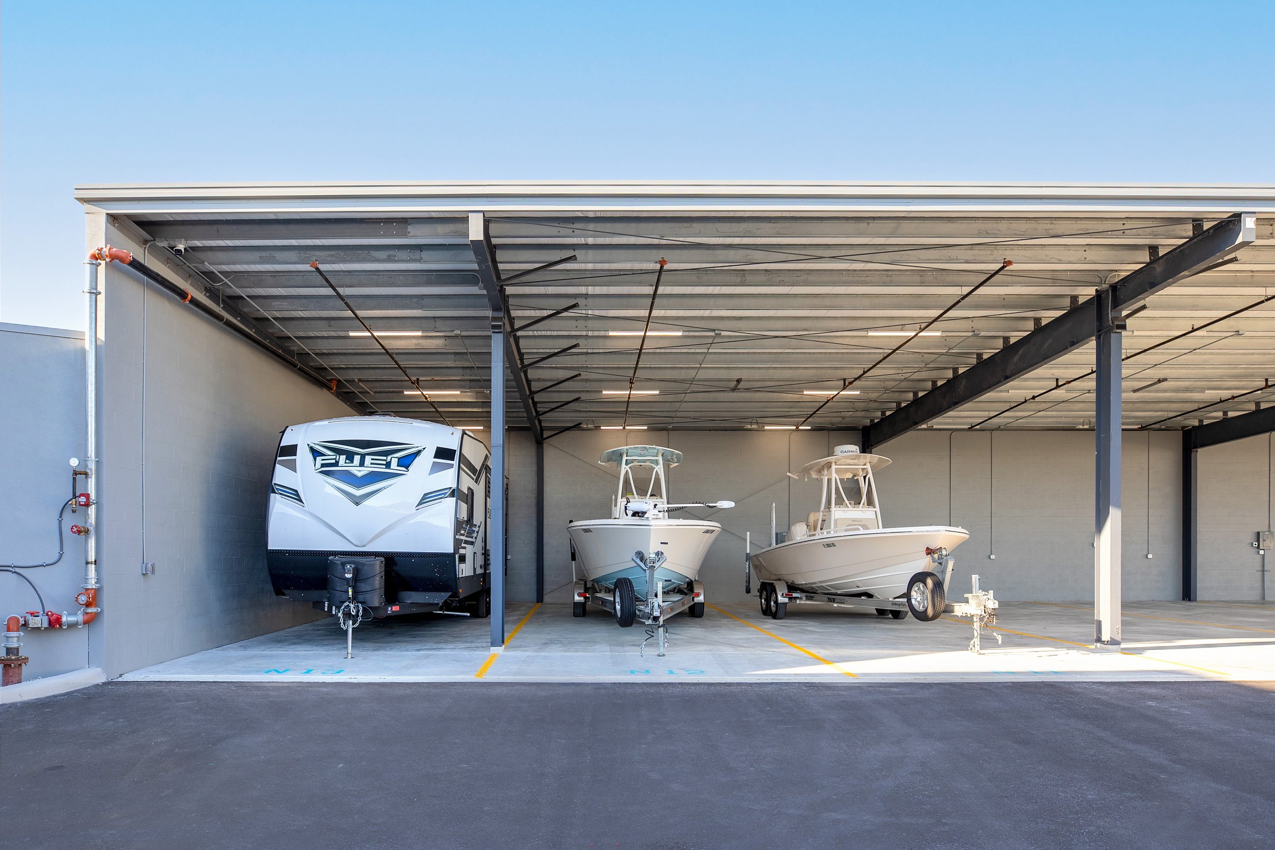 RV & Self Storage Buildings — Texas Steel Buildings & Components