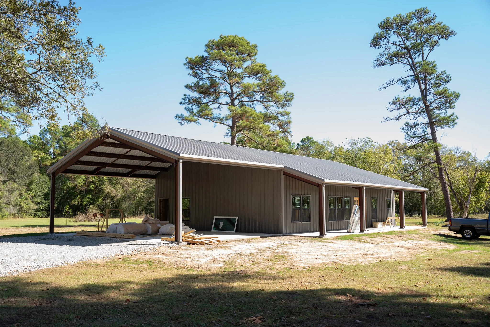 Steel Homes and Barndominiums — Texas Steel Buildings & Components