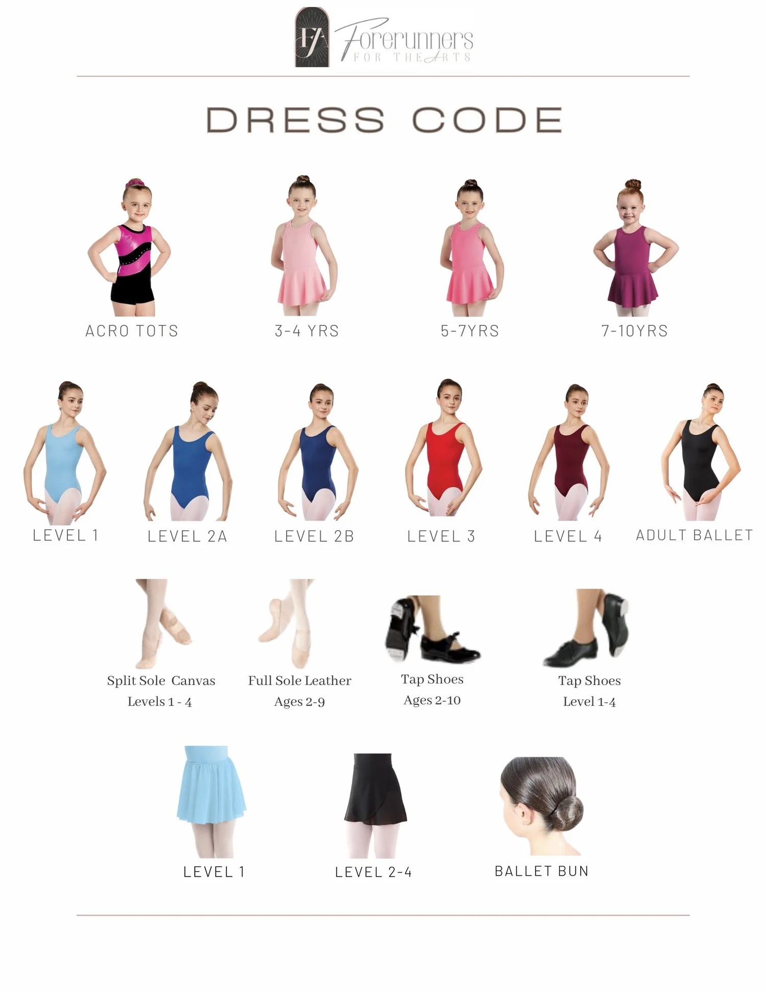 Dress Code — Forerunners for the Arts