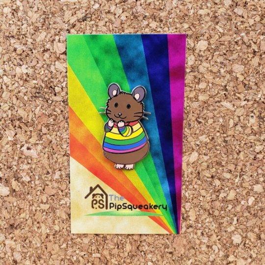 Trans Pride Flag Animal Stickers — The Pipsqueakery - A Rescue ...