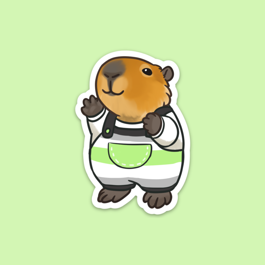 Rainbow Pride Animal Stickers — The Pipsqueakery - A Rescue & Sanctuary ...