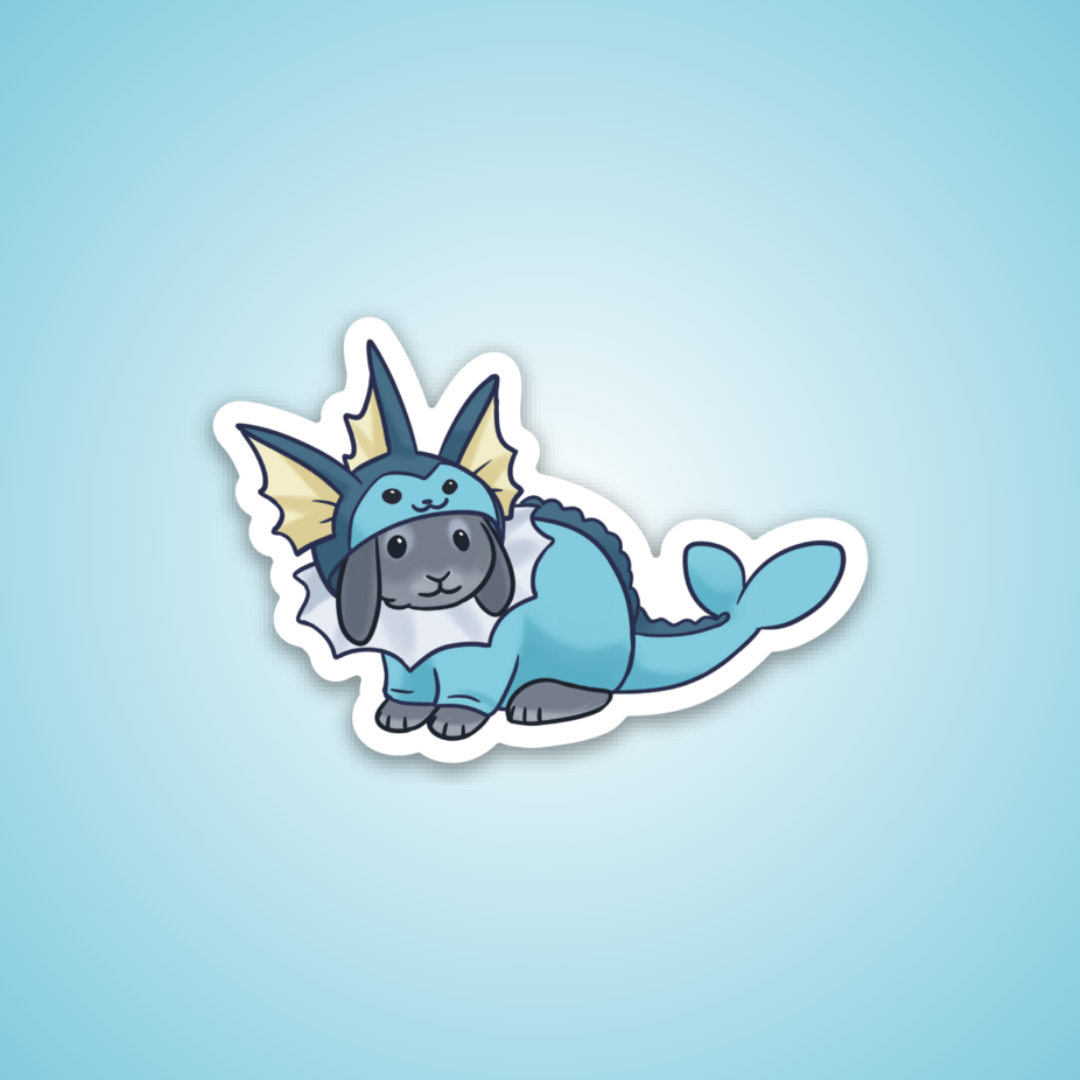 Raichu Capybara and Pichu Guinea Pig Sticker — The Pipsqueakery - A ...
