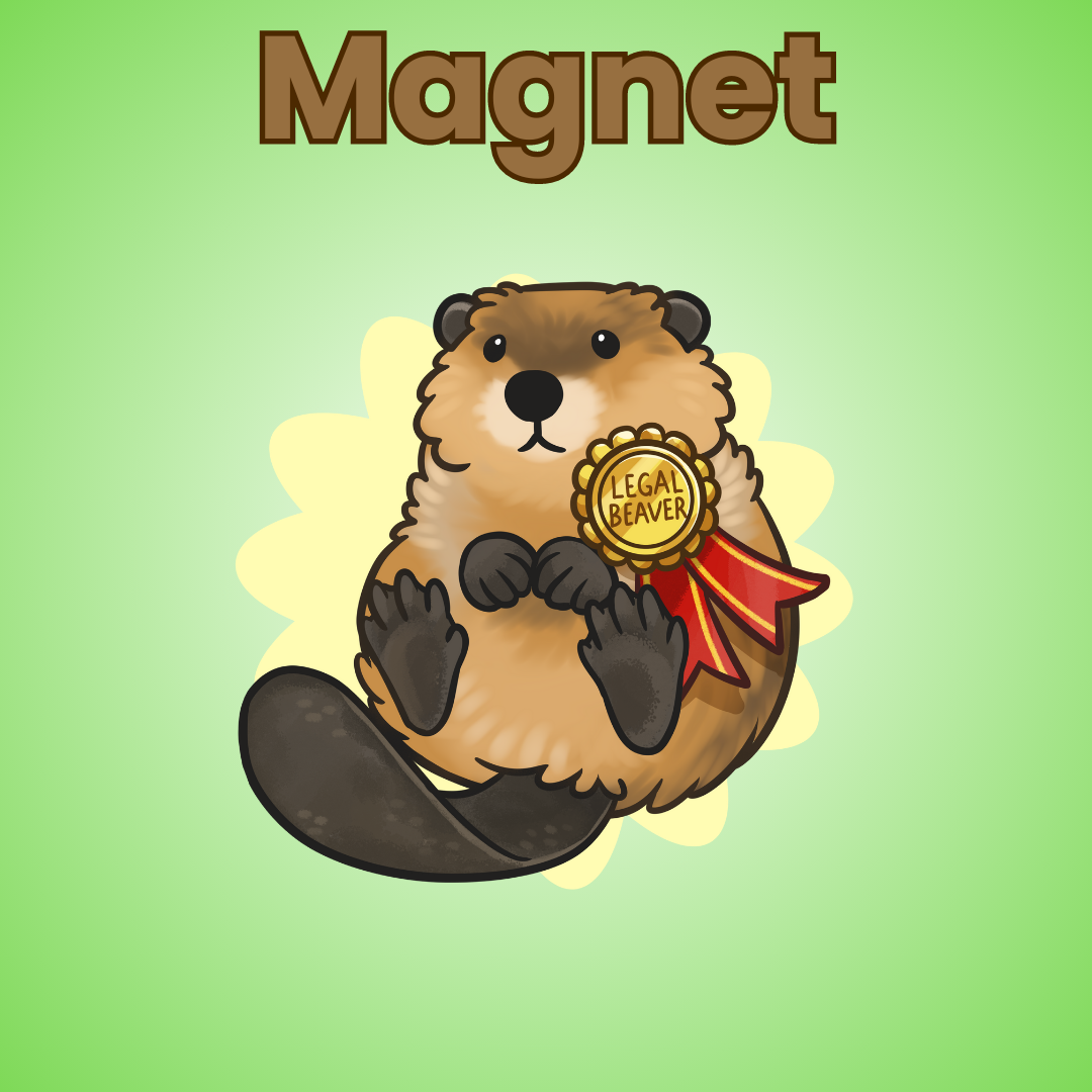 Addie is a Legal Beaver Sticker — The Pipsqueakery - A Rescue ...