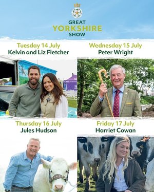Famous Faces Announced For 2026 Great Yorkshire Show — Harrogate ...