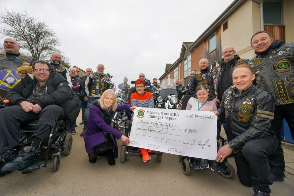 Disability Action Yorkshire welcomes motorcycling Freemasons ...