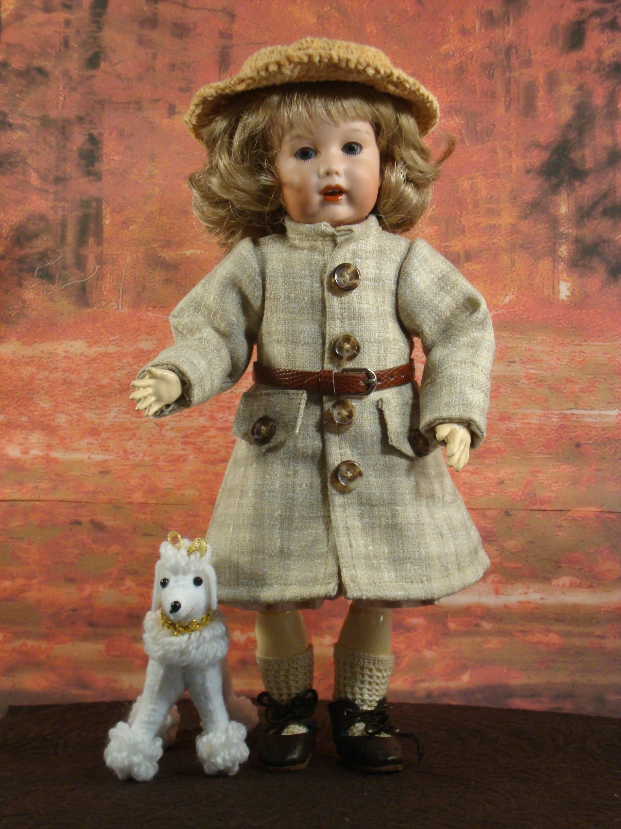 Bleuette Pattern Point D'Interrogation Coat — BleuetteAndMore