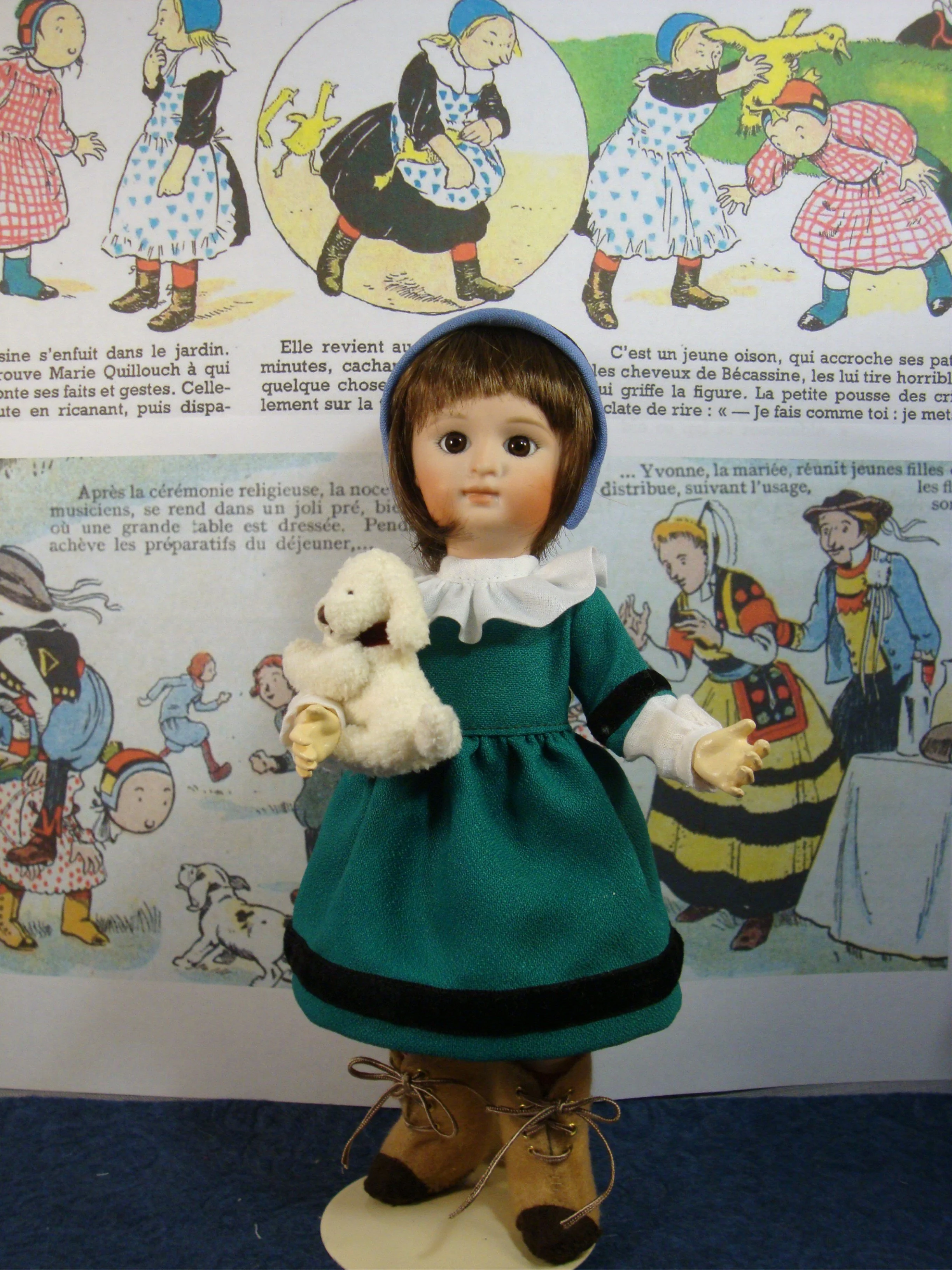 Loulotte Pattern - Infant Becassine Outfit — BleuetteAndMore