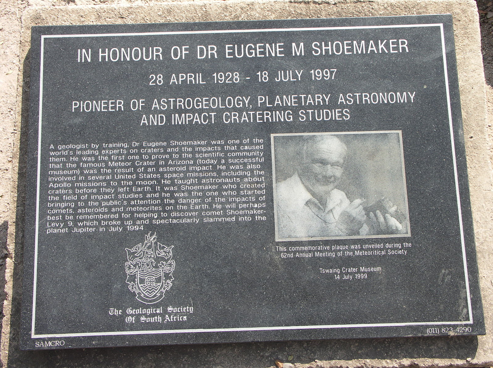 Tswainge Crater Museum in South Africa Honors Eugene Shoemaker — The ...