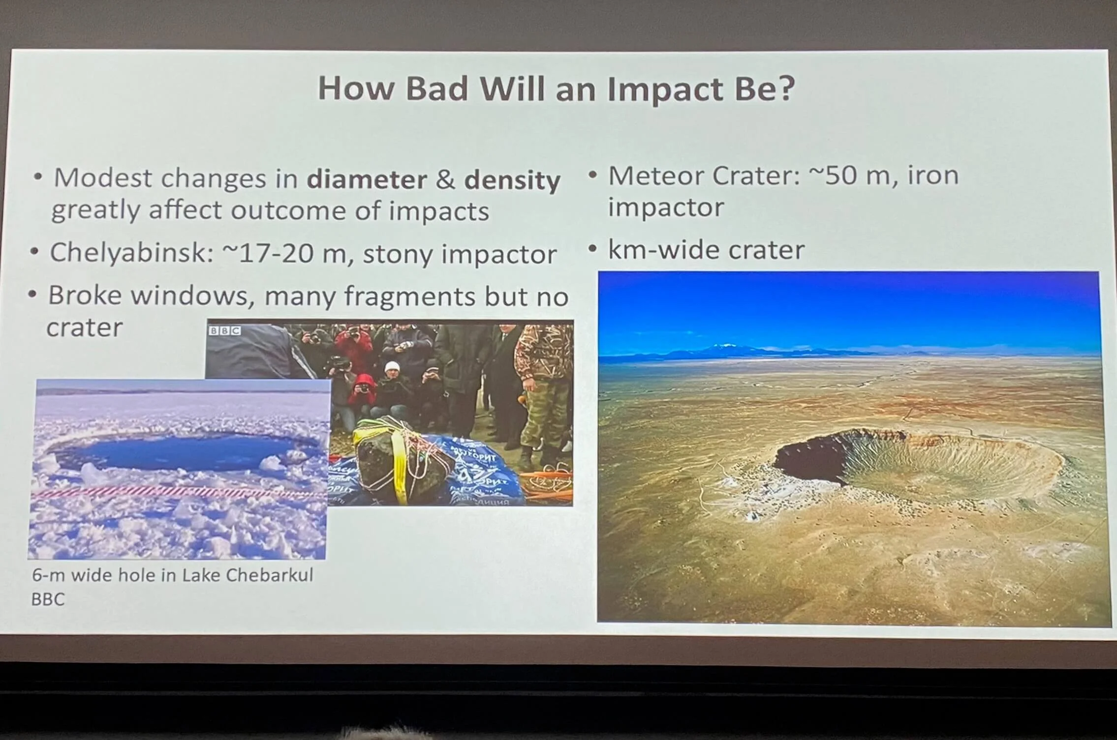 How Bad Could it Be? — The Barringer Crater Company
