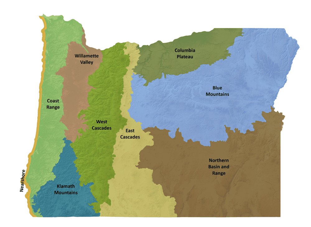 Earth Day 2021: Oregon's Ecoregions — Oregon Wildlife Foundation