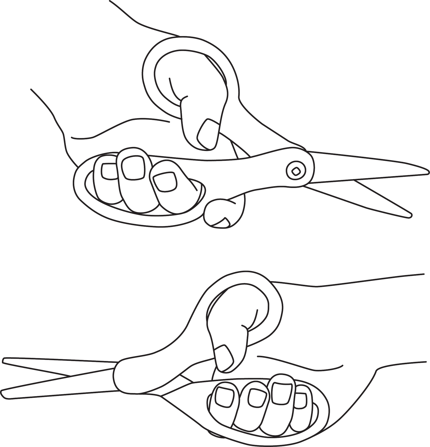 supporting scissor skills — skills made simple