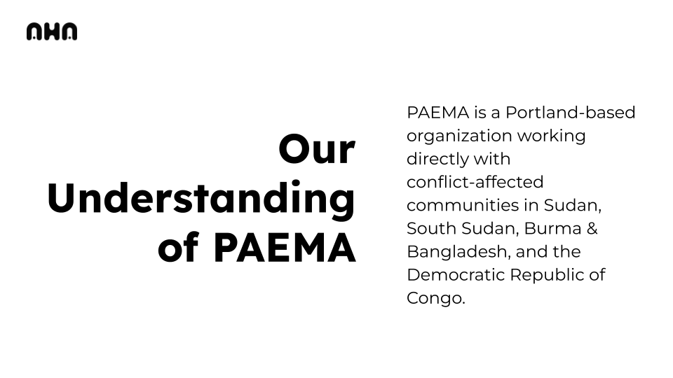 PAEMA — Audrey Alan