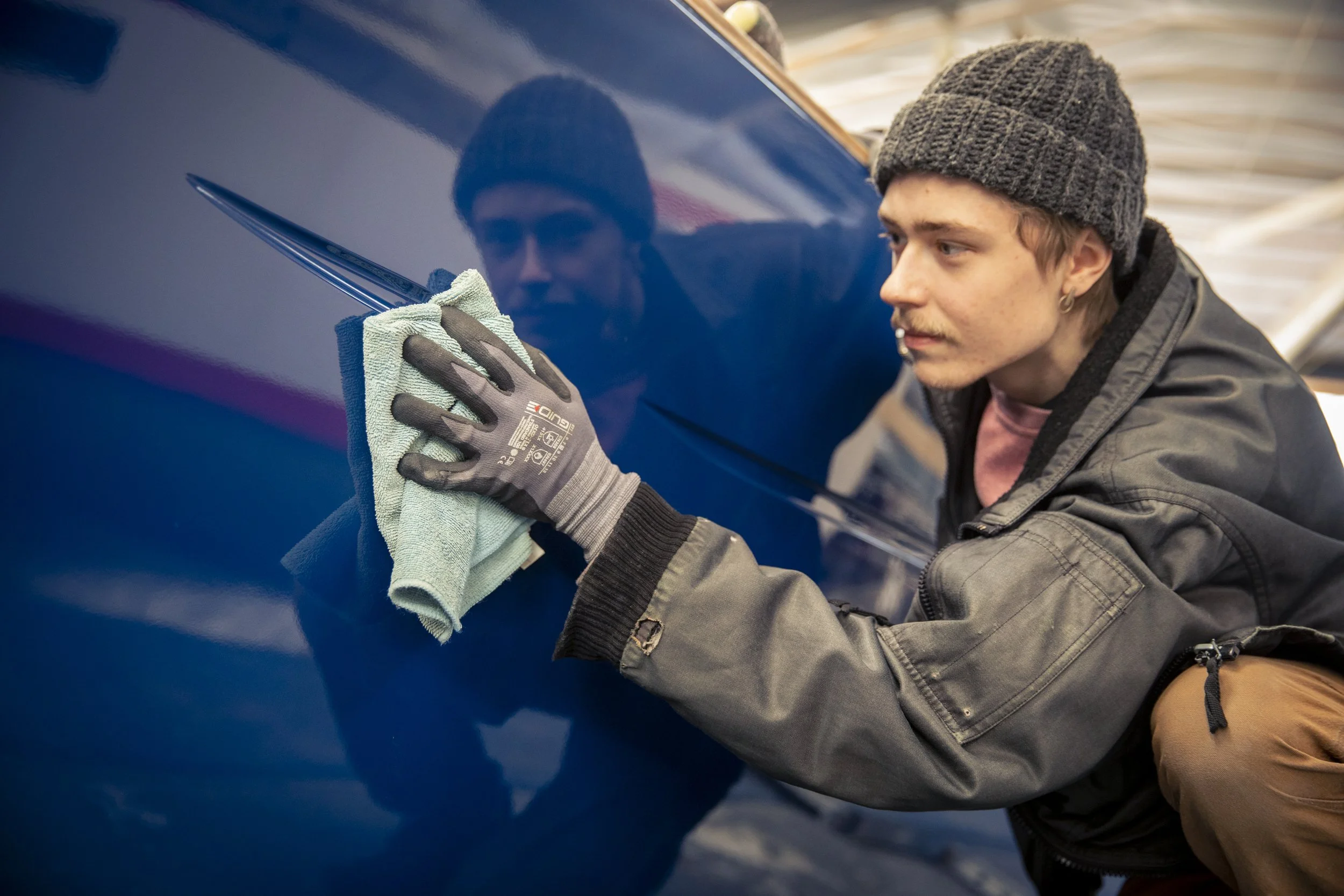 Polering & bundmaling — Humlebæk Bådeværft