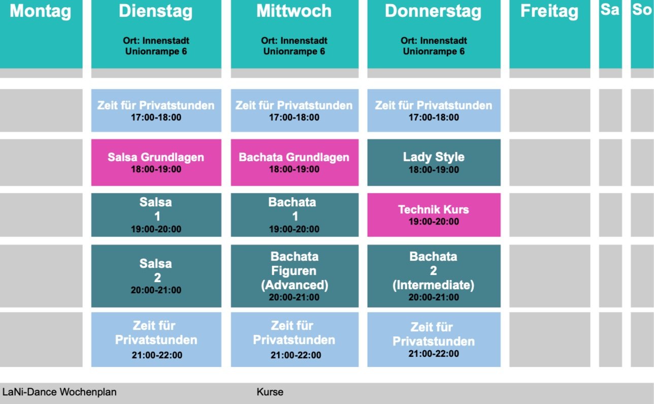 Galerie unserer Kurse / Workshops / Partys und Events — Lani Dance /Bachata/Salsa/Tanzschule ...