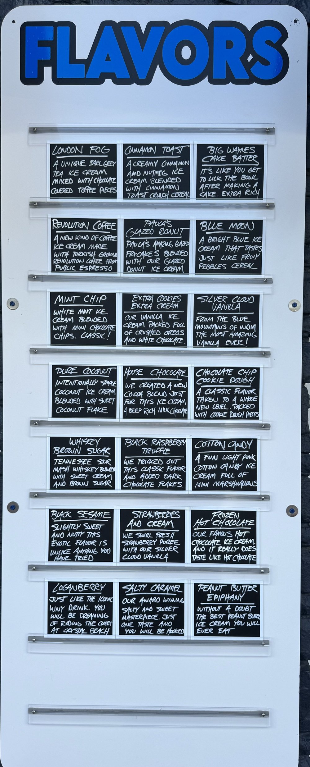 Flavors — Lake Effect Ice Cream