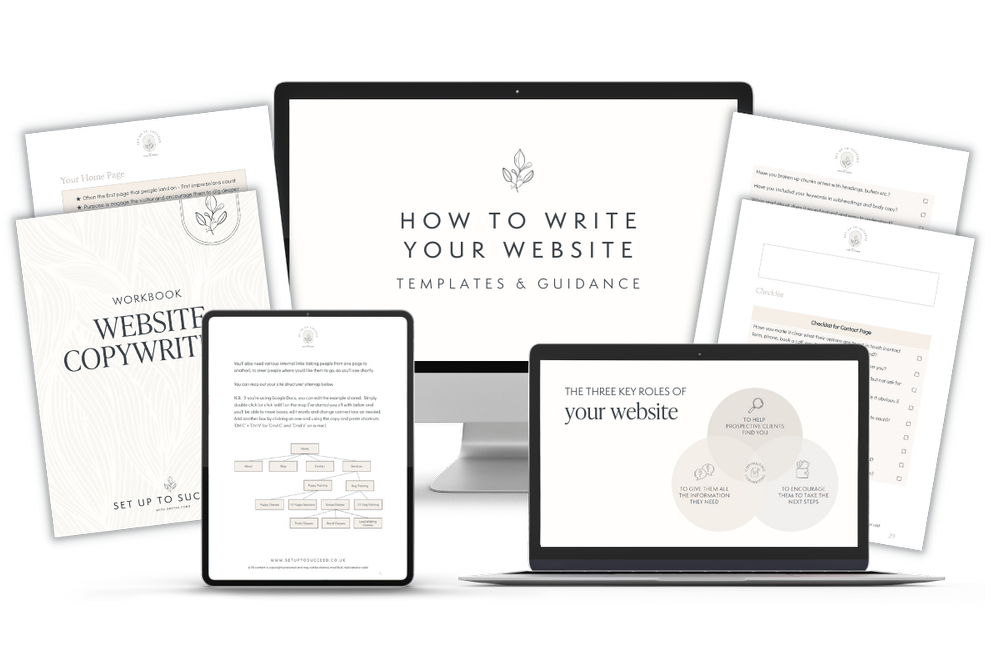 How to Write Your Website | Website Copywriting Templates and Guidance ...