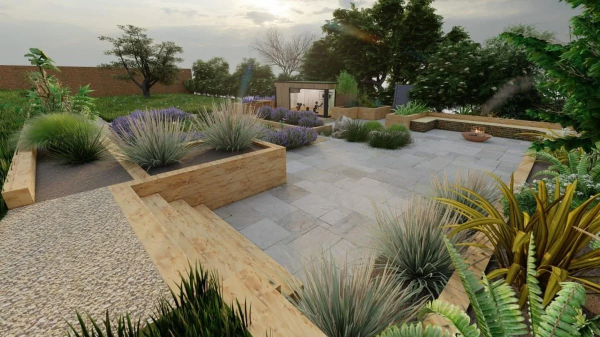 3D garden design software Stafford — TC FENCING & LANDSCAPING