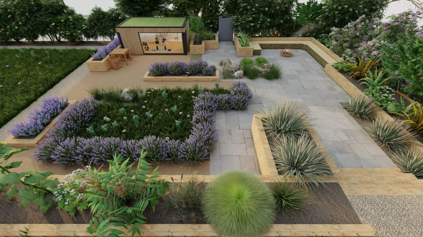 3D garden design software Stafford — TC FENCING & LANDSCAPING