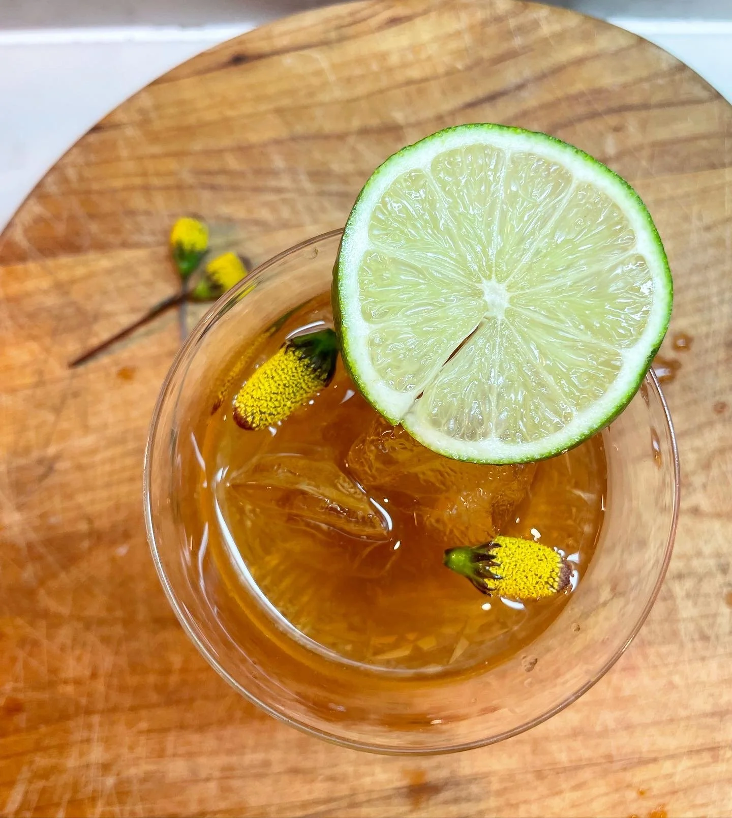 Buzz Button Cocktail — Area 2 Farms