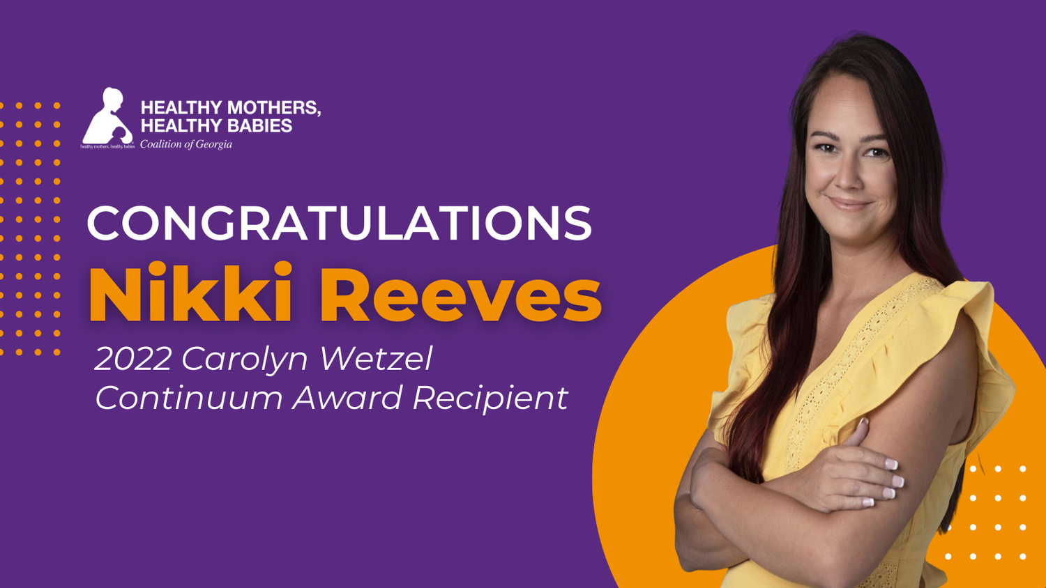 Nikki Reeves Named 2022 Carolyn Wetzel Continuum Award Recipient ...