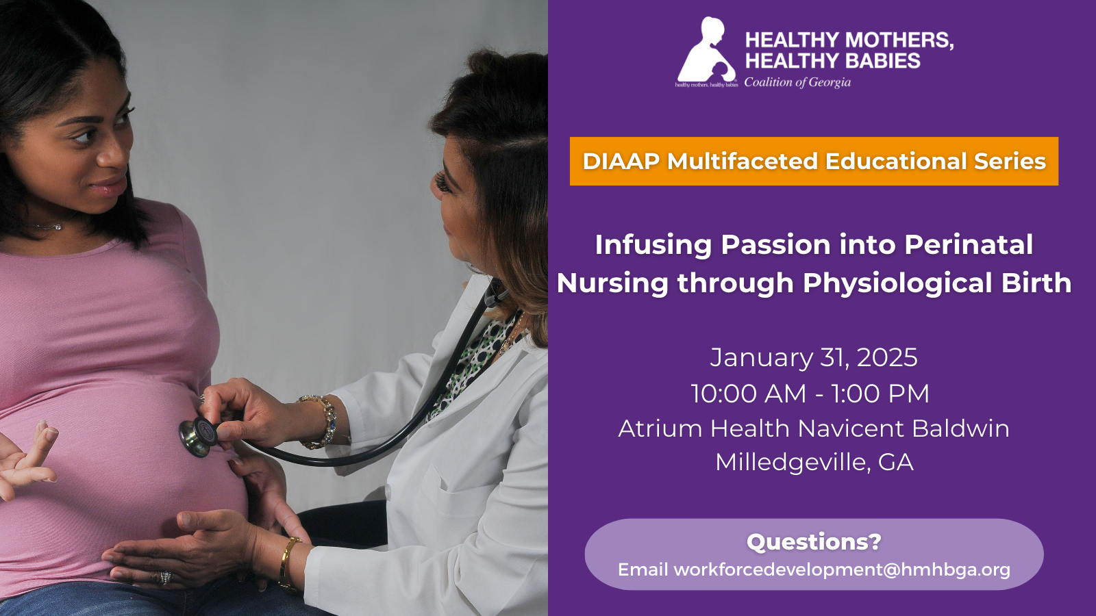 Infusing Passion into Perinatal Nursing through Physiological Birth ...