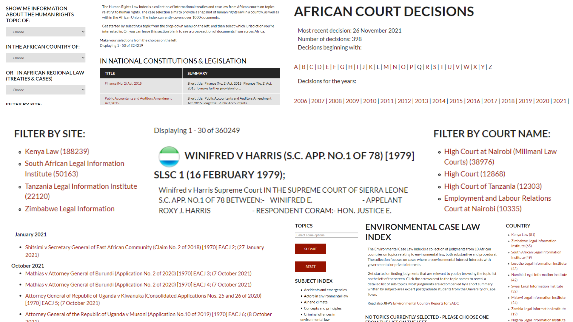 AfricanLII — Open Law Africa