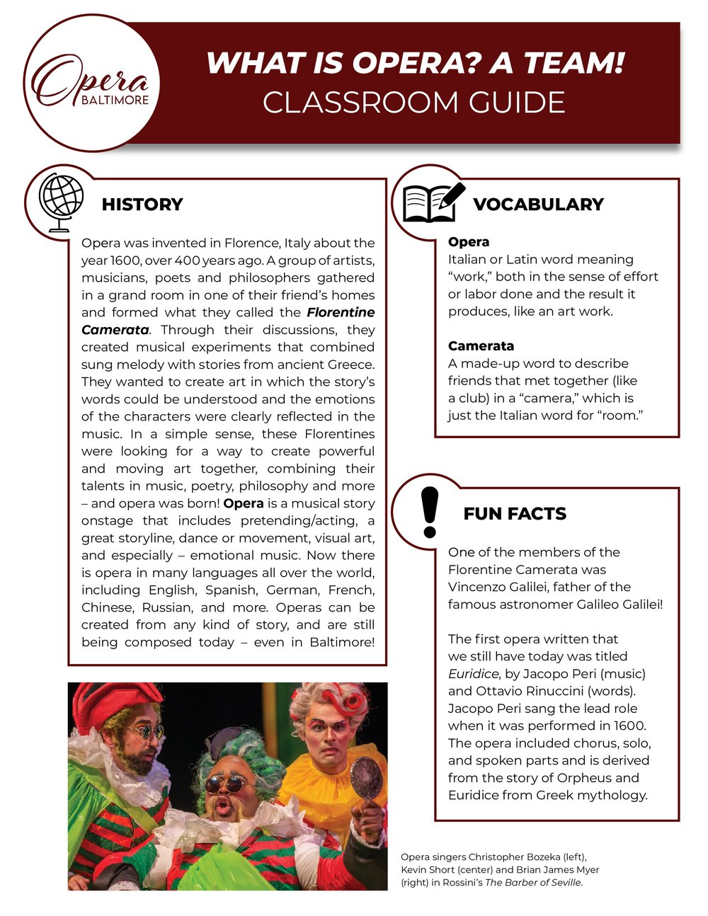 Education | Engage in Opera — Opera Baltimore