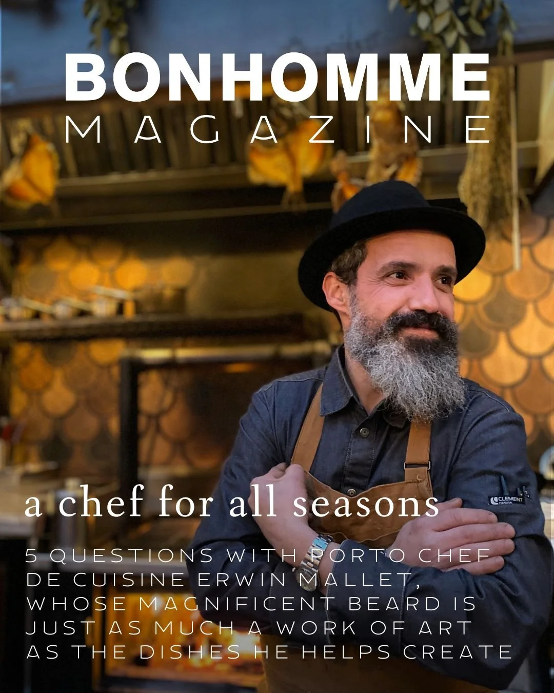 A chef for all seasons: 5 Questions With Porto Chef de Cuisine Erwin ...