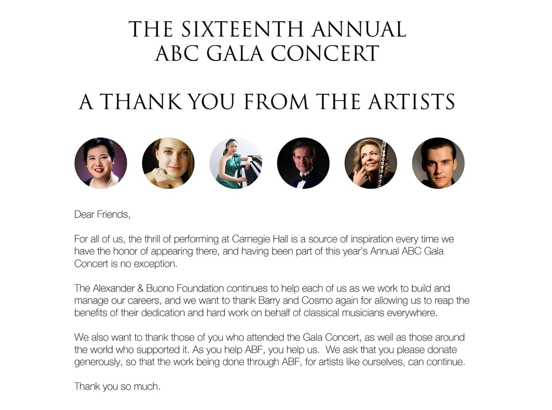 Alexander & Buono Foundation