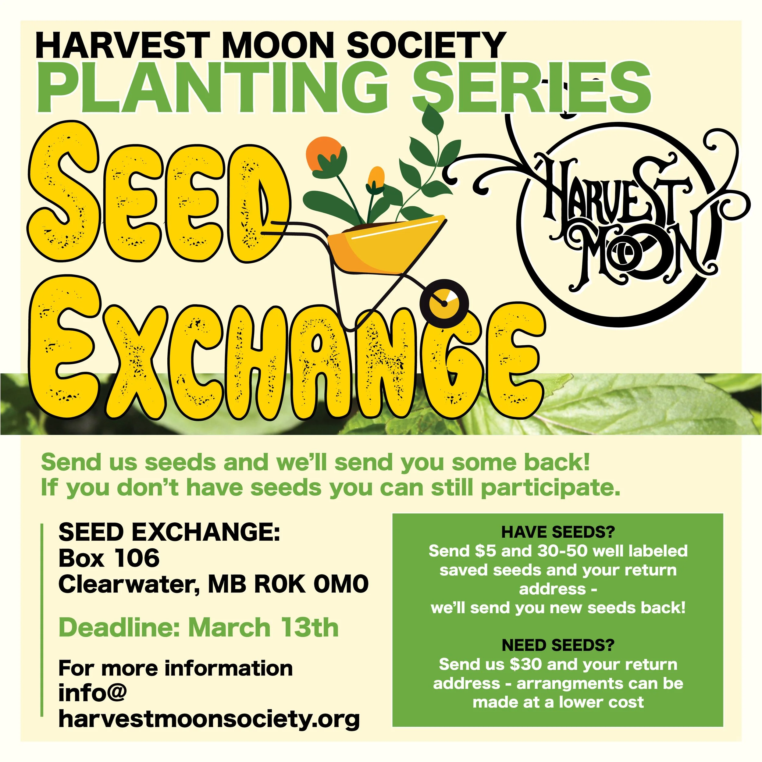 Events — Harvest Moon Society