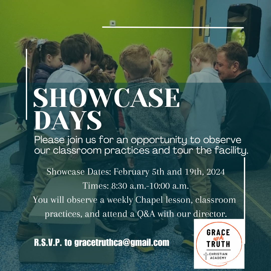 Upcoming Events — Grace and Truth Christian Academy