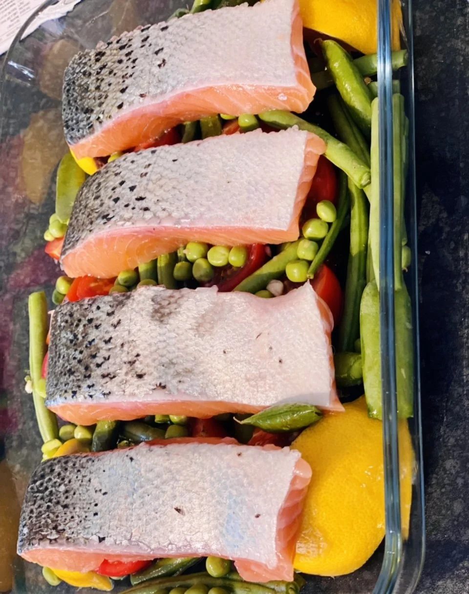 Family Fish Dish. A super quick one-tray family favourite supper with ...