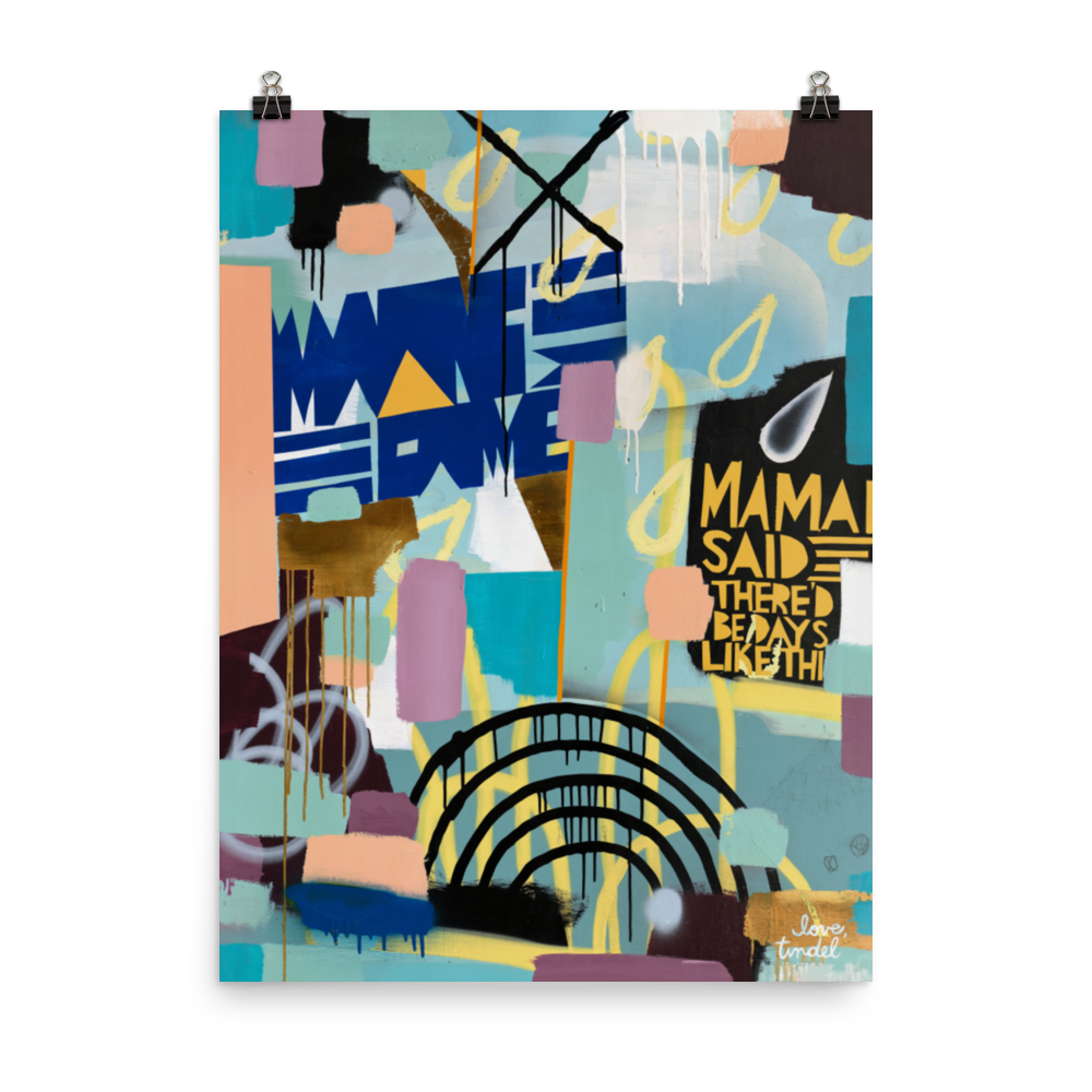"Dixie Playboi" Framed Canvas Print — The Creative Life of Tindel