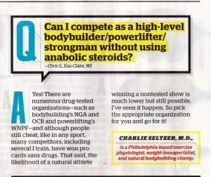 A Doctor's Expert Guide to Bodybuilding Without Steroids - Dr. Charlie ...