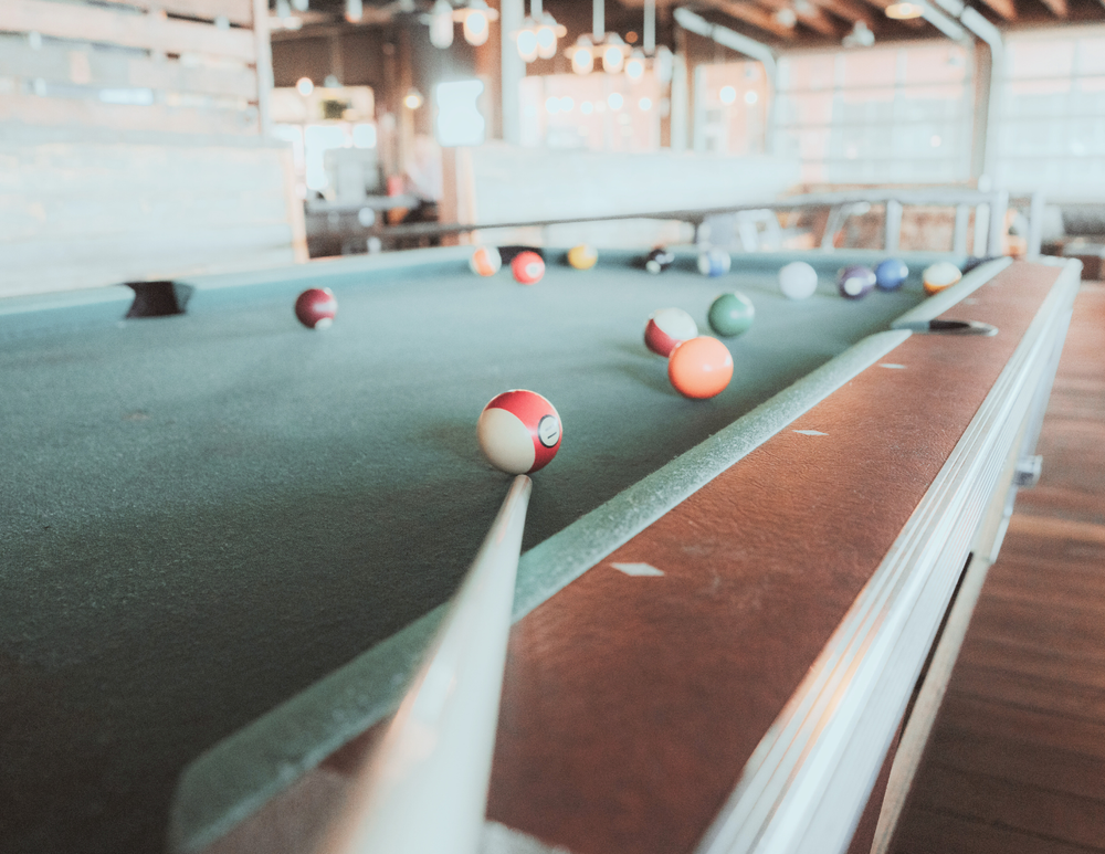 The Barrel Room Billiards and Games — Oasis Texas Brewing Company