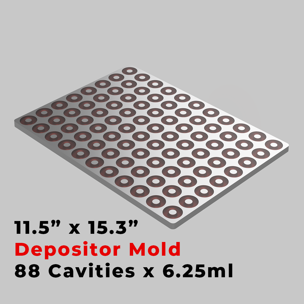 2MLSmiley Face Gummy Mold — Endose Molds