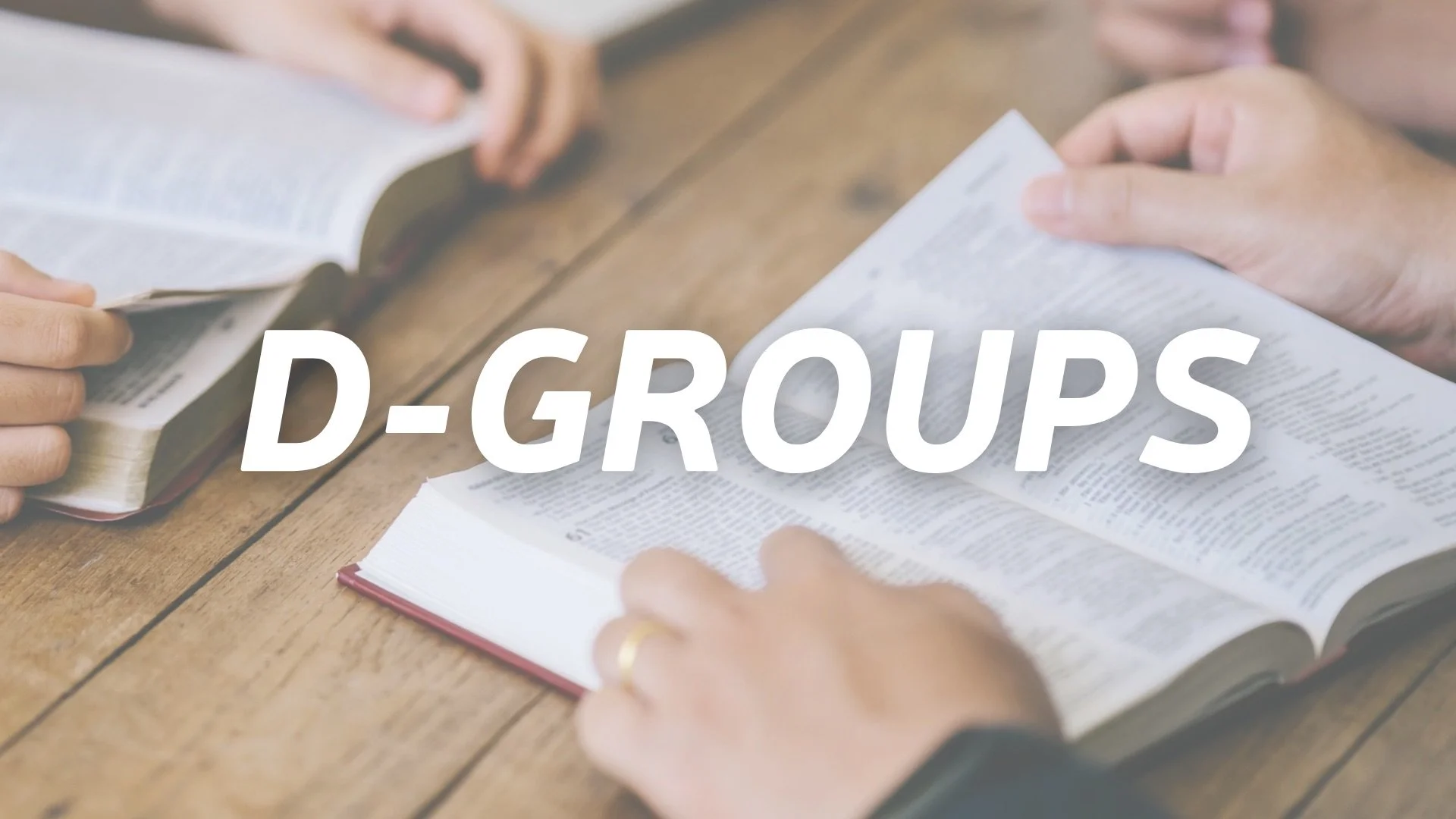 Discipleship Groups — Triangle Fellowship Church