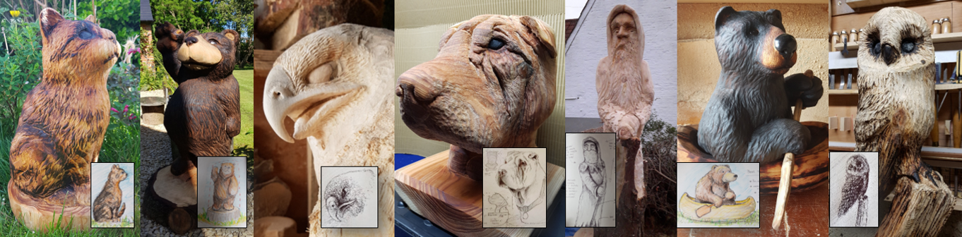 Graham Derham Woodworking Chainsaw Carving and Sculpture