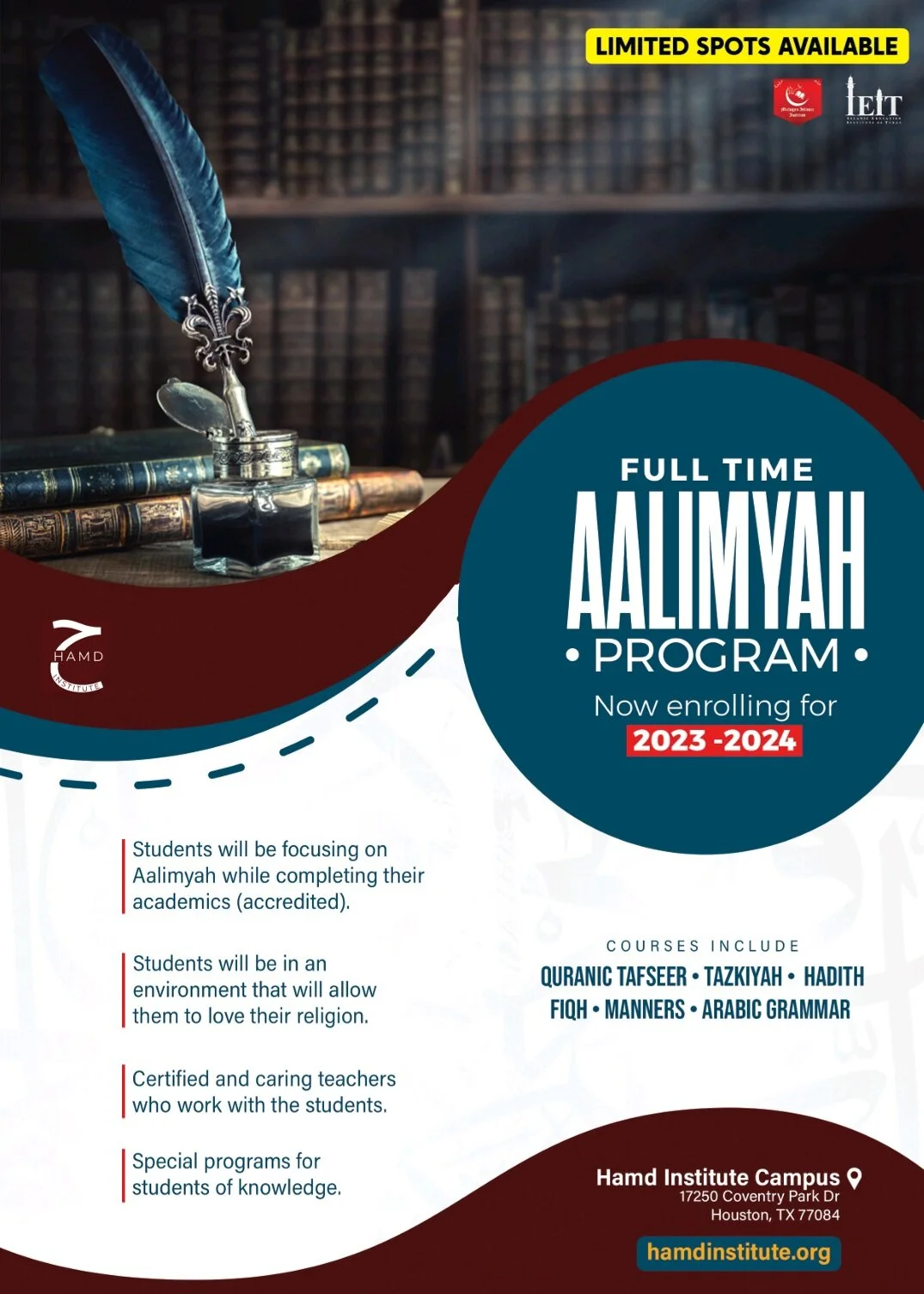 Full Time Aalim — Hamd Institute