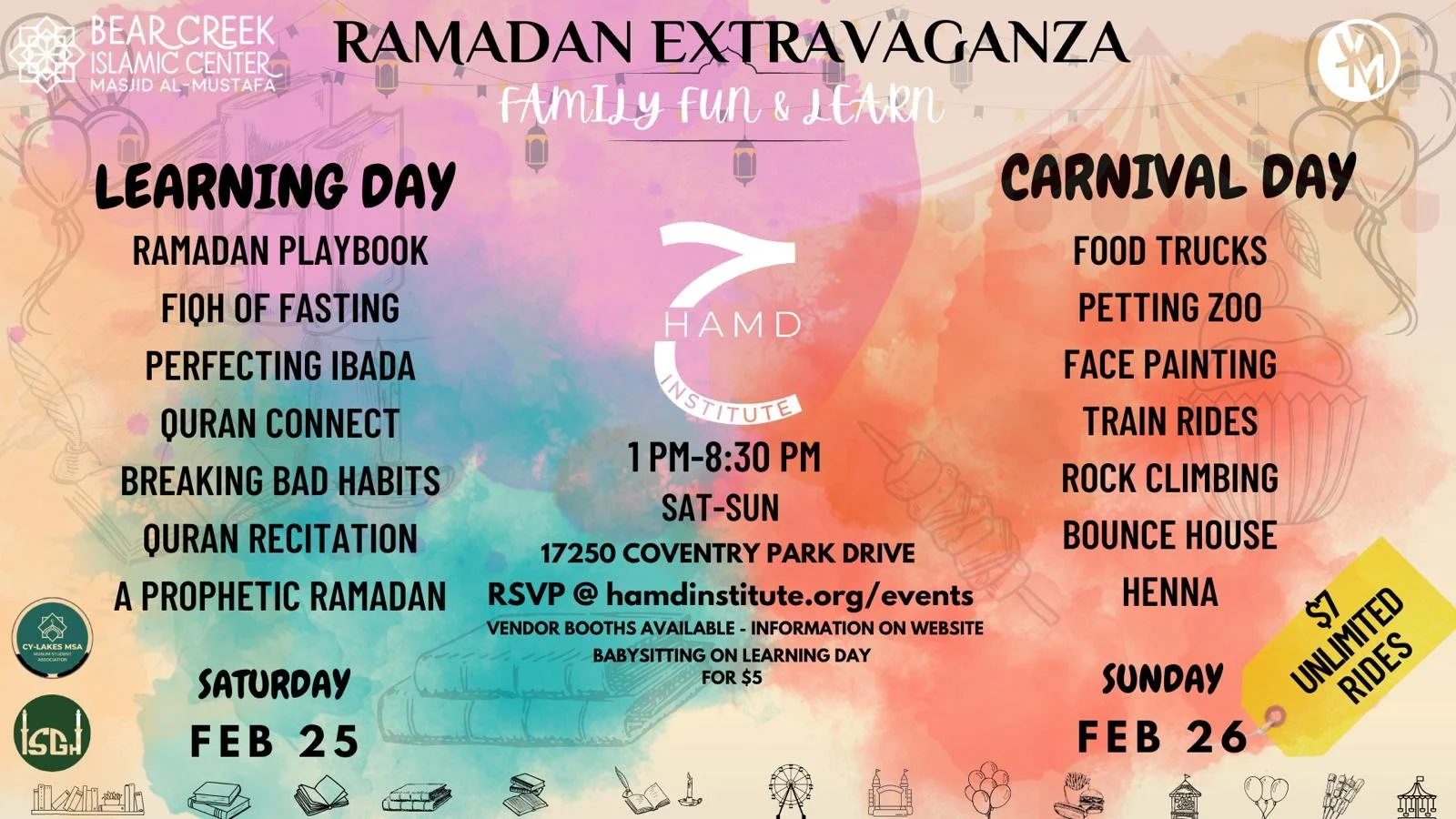 Events — HAMD INSTITUTE