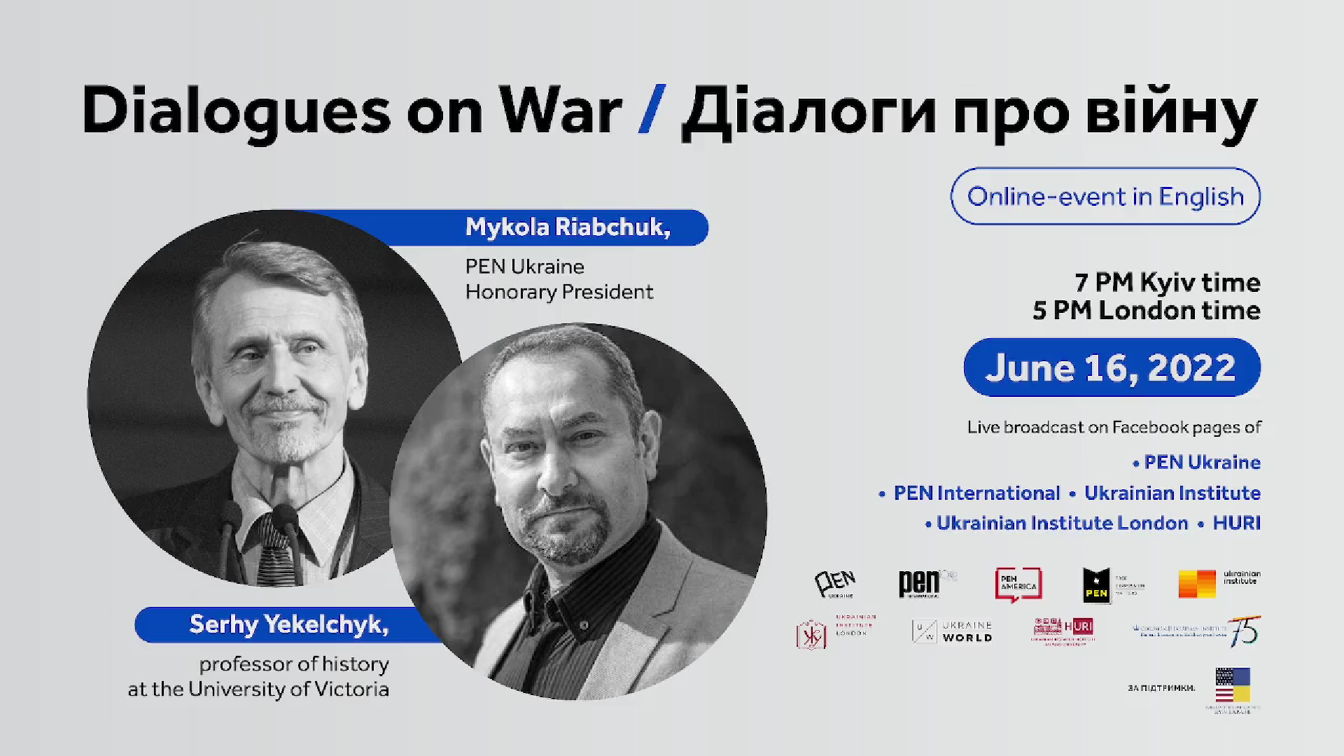 Dialogues on War — PEN International