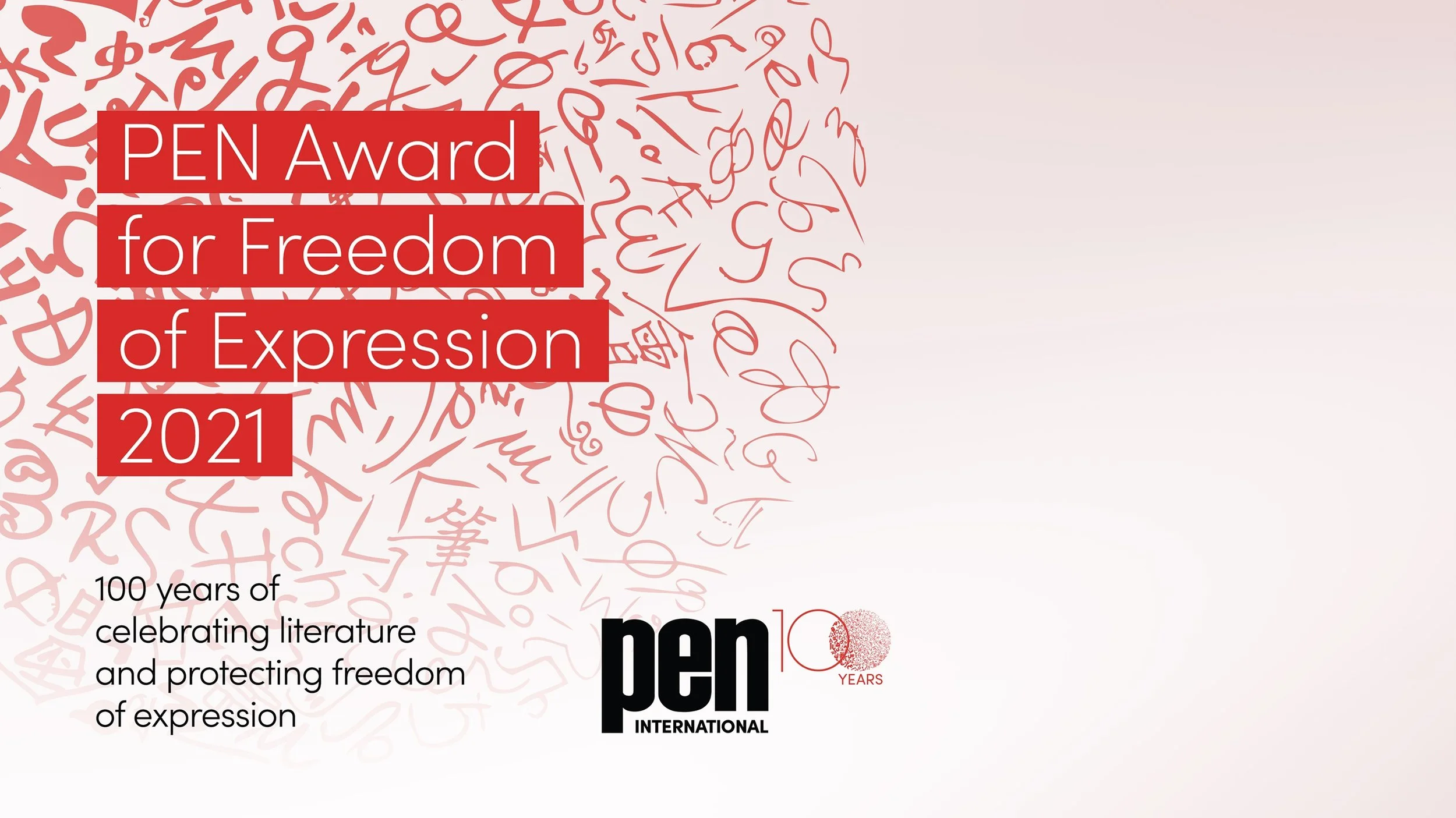The PEN Award for Freedom of Expression 2021 — PEN International