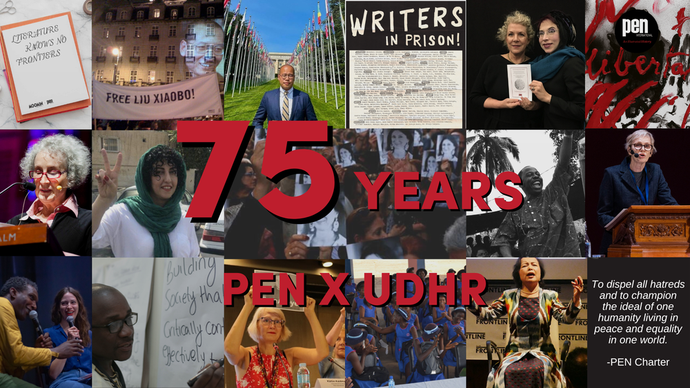 75 Years of Human Rights and Freedom of Expression — PEN International