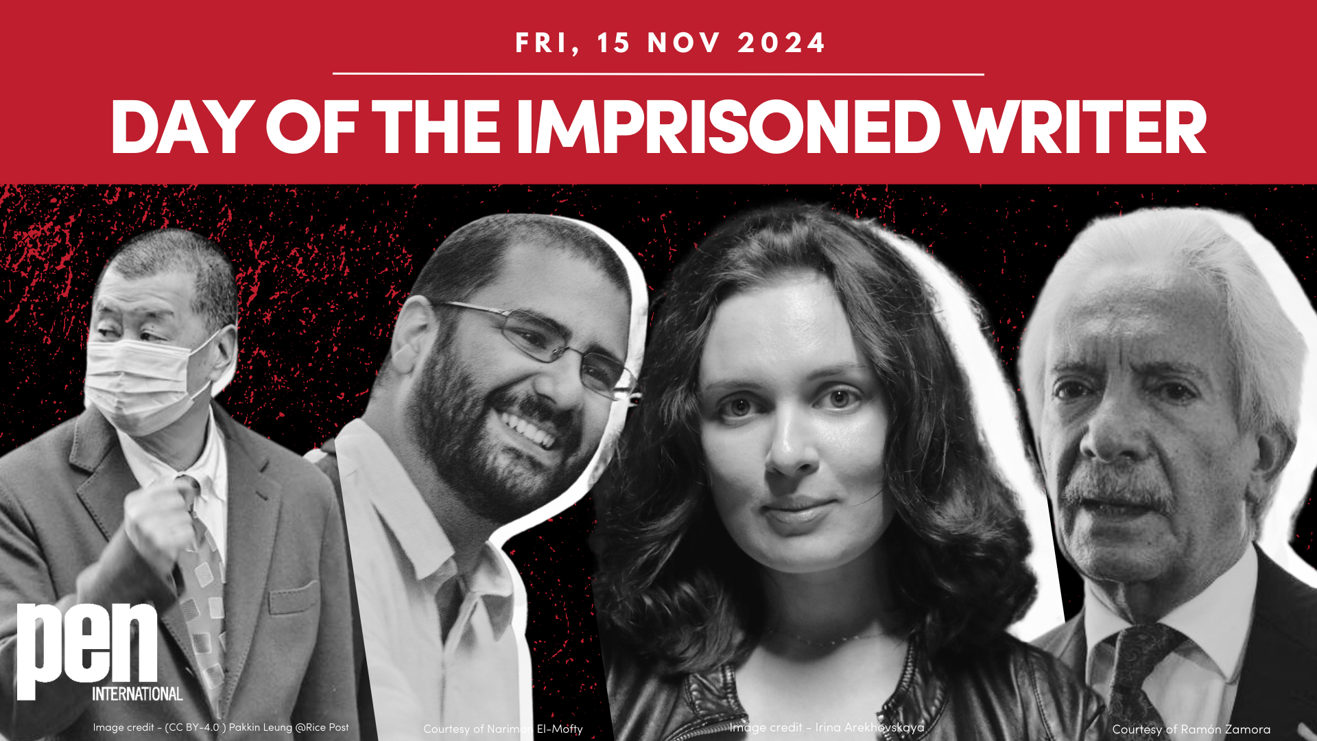 Free Them All: Day of the Imprisoned Writer 2024 — PEN International