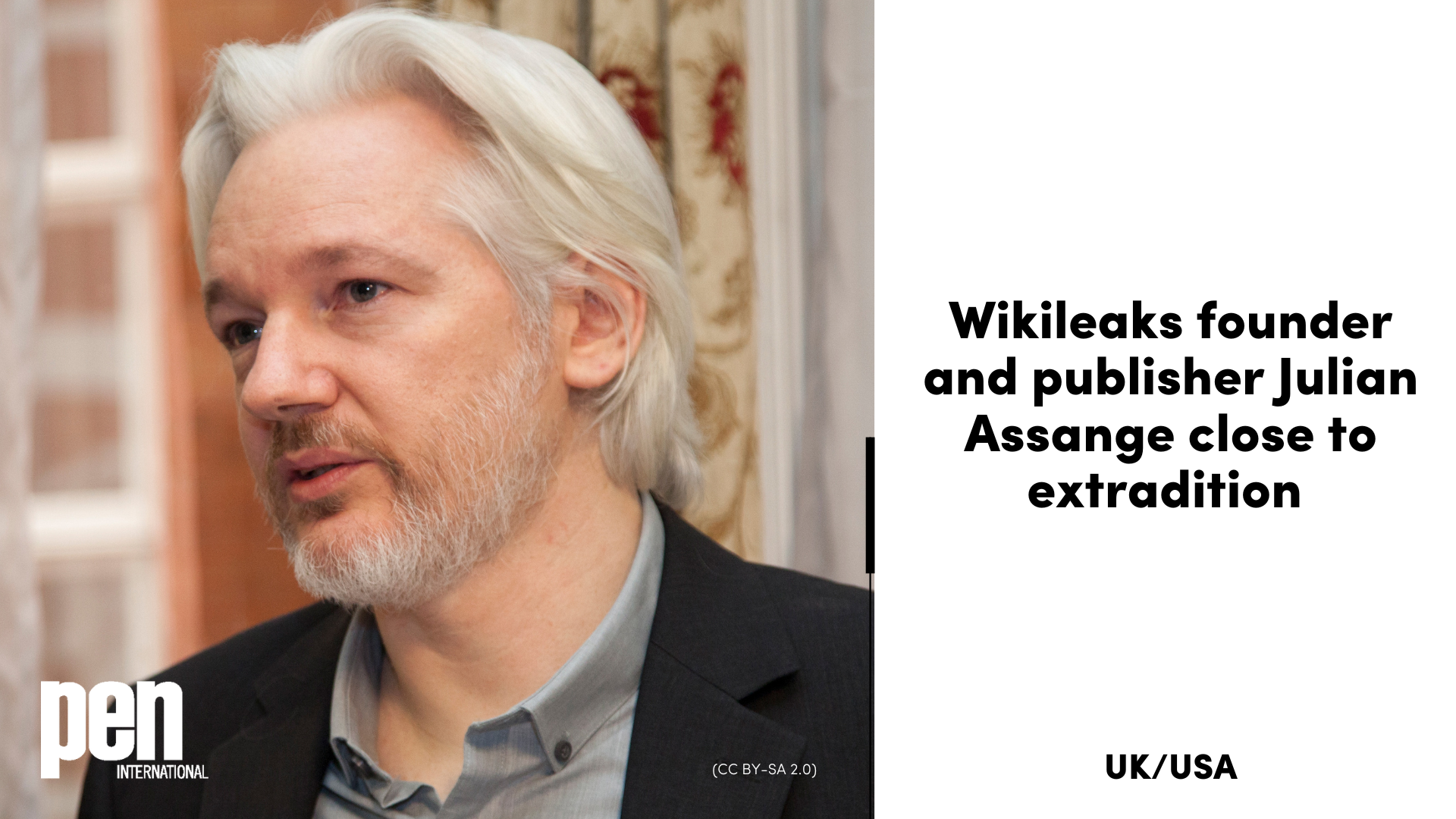 UK/US: Wikileaks founder and publisher Julian Assange close to ...