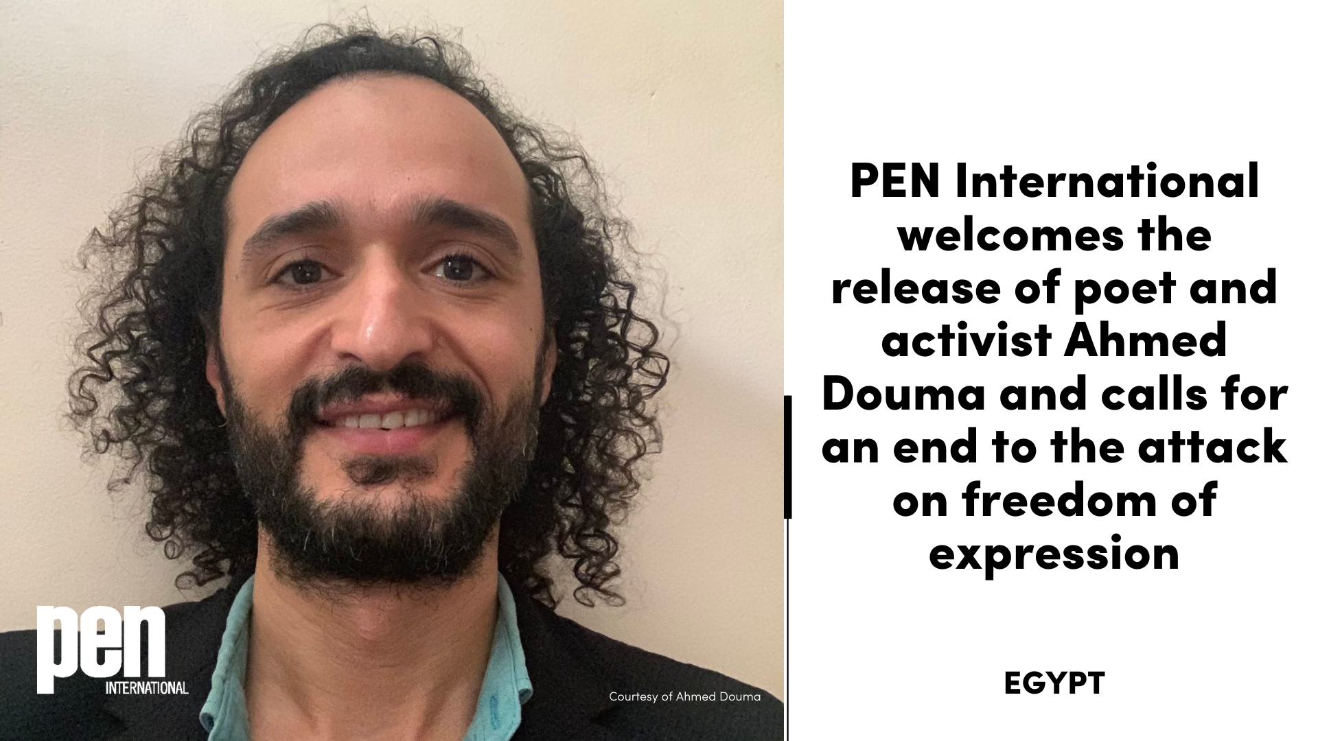 Egypt: PEN International welcomes the release of poet and activist ...