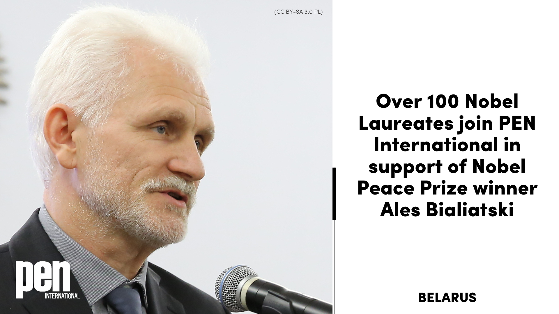 Over 100 Nobel Laureates join PEN International in support of Nobel ...