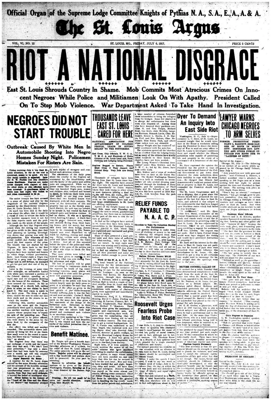 1917: The East St. Louis Massacre — The Saint Louis Story