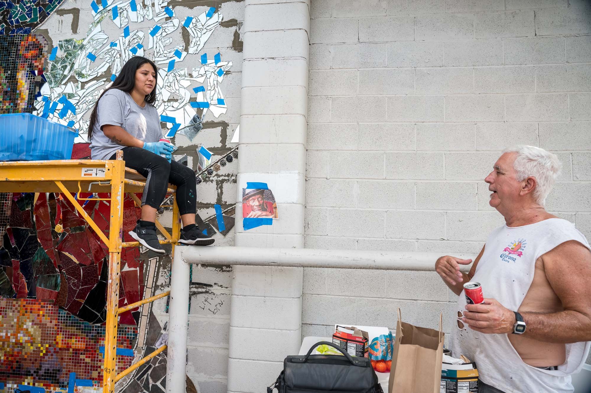 Roosevelt “Grey Ghost” Williams — The Mosaic Workshop